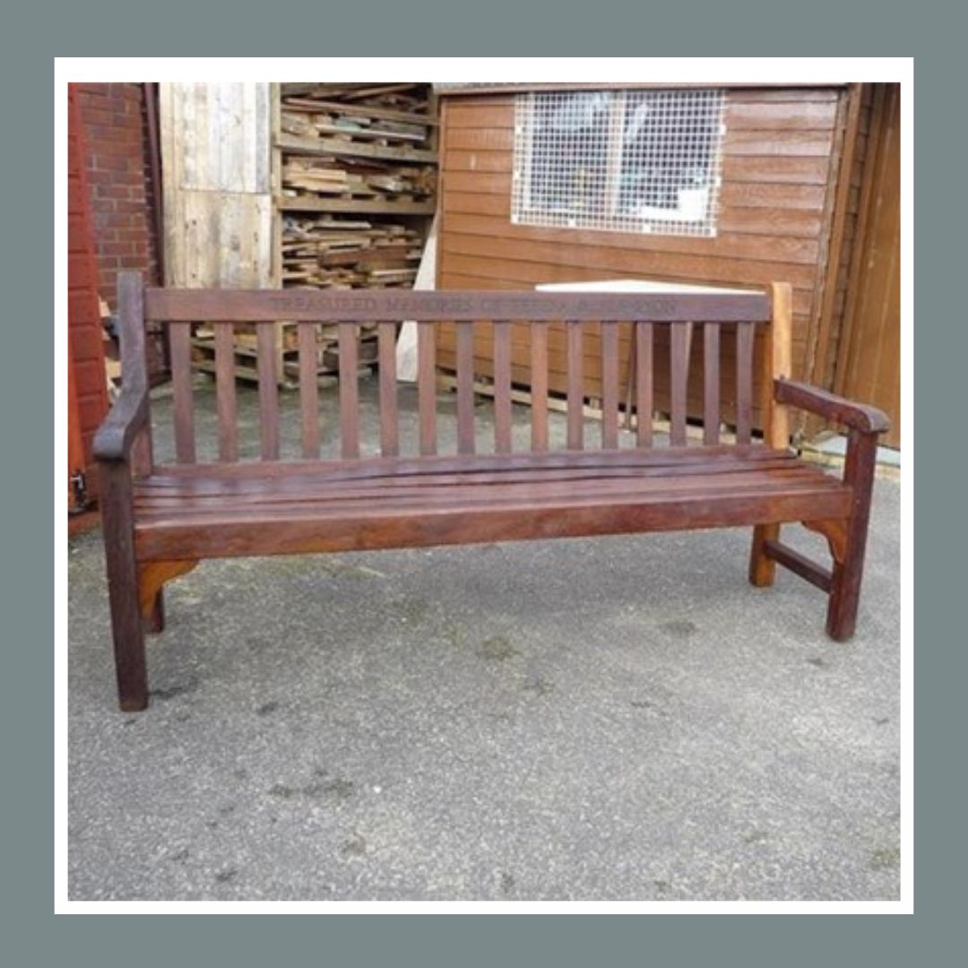 2018 - Cemetery Bench Restoration - The RWB Shed